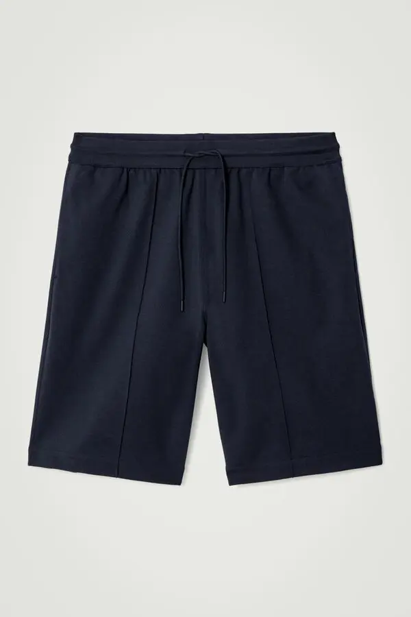 Cos Mercerized Jersey Track Shorts