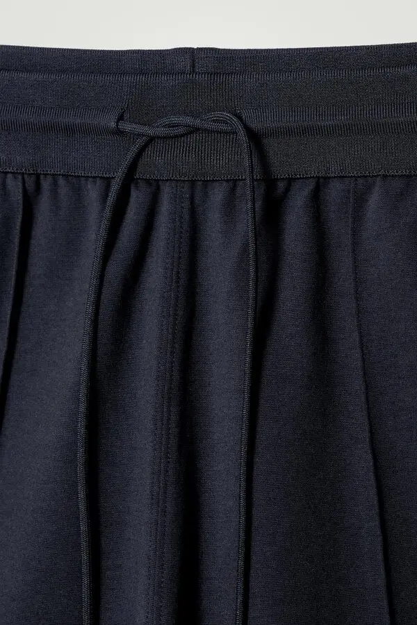 Cos Mercerized Jersey Track Shorts