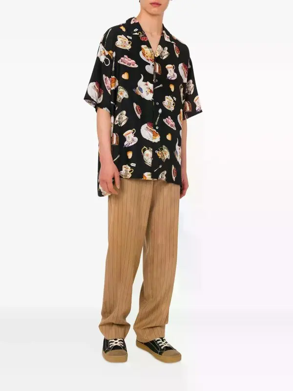 Moschino Pinstriped Tailored Trousers