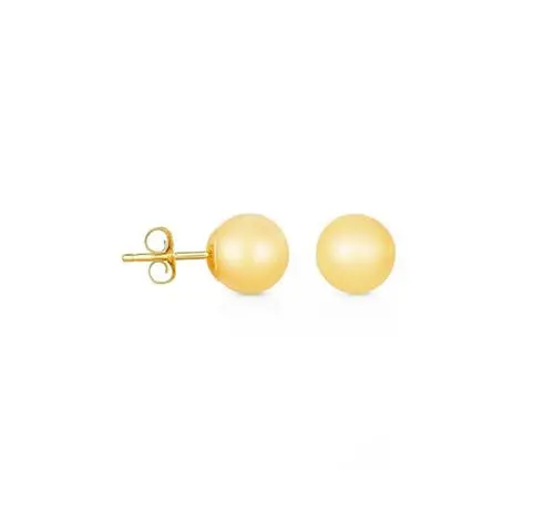 DONATELLO GIAN Sterling Ball Studs - Gold