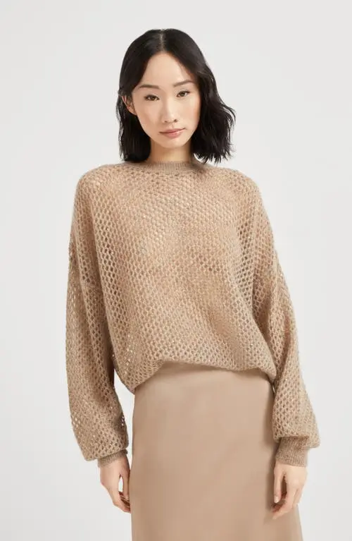 Brunello Cucinelli Mesh Sweater