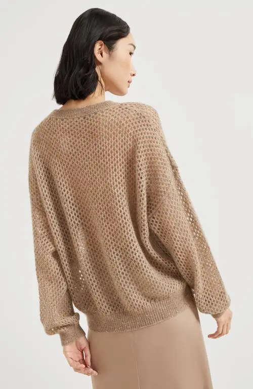 Brunello Cucinelli Mesh Sweater