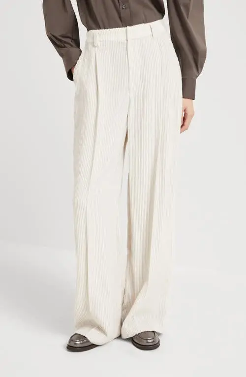 Brunello Cucinelli Sartorial Track Trousers - Butter