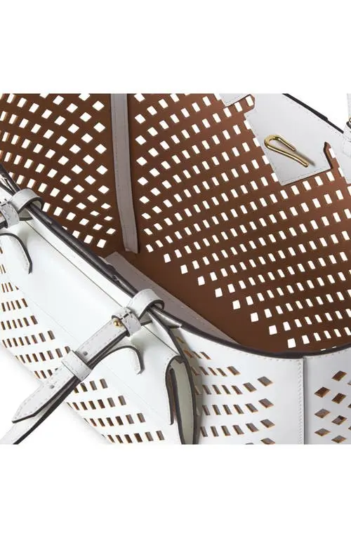Mulberry Perforated Leather Tote