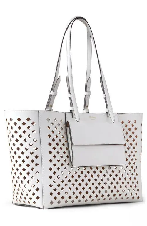 Mulberry Perforated Leather Tote