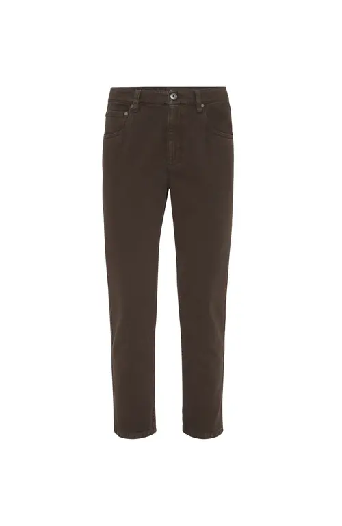 Brunello Cucinelli Straight Five-pocket Trousers - Chocolate