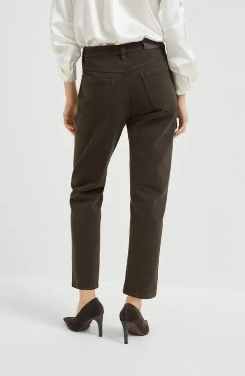 Brunello Cucinelli Straight Five-pocket Trousers - Chocolate