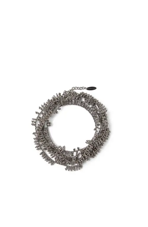 Brunello Cucinelli Knotted Bracelet - Silver