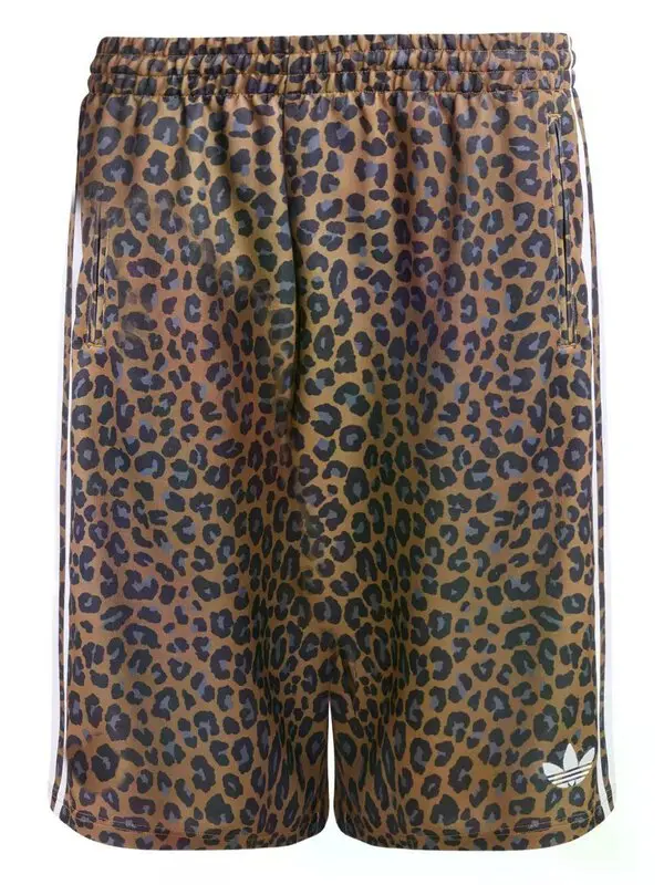 Adidas Leopard-print Shorts