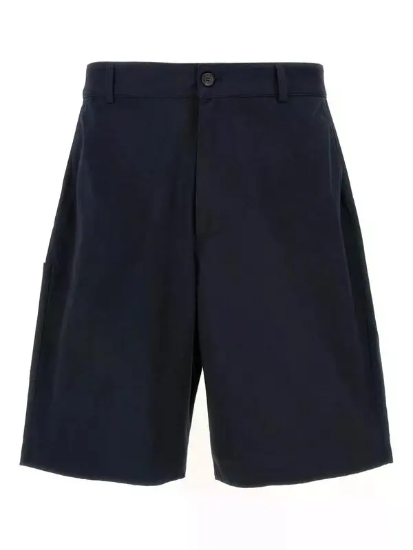 DEPARTMENT 5 Logo-patch Shorts - Blue