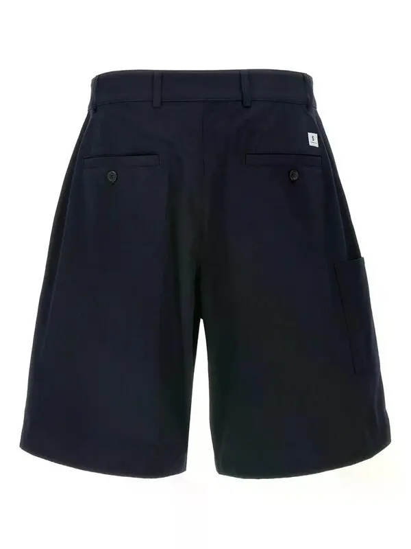DEPARTMENT 5 Logo-patch Shorts - Blue