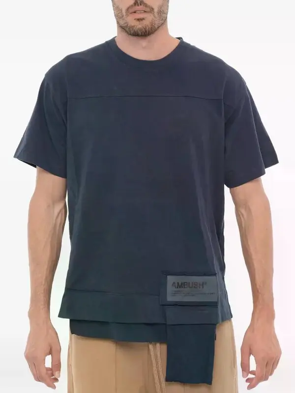 AMBUSH Waist-pocket T-shirt - Blue