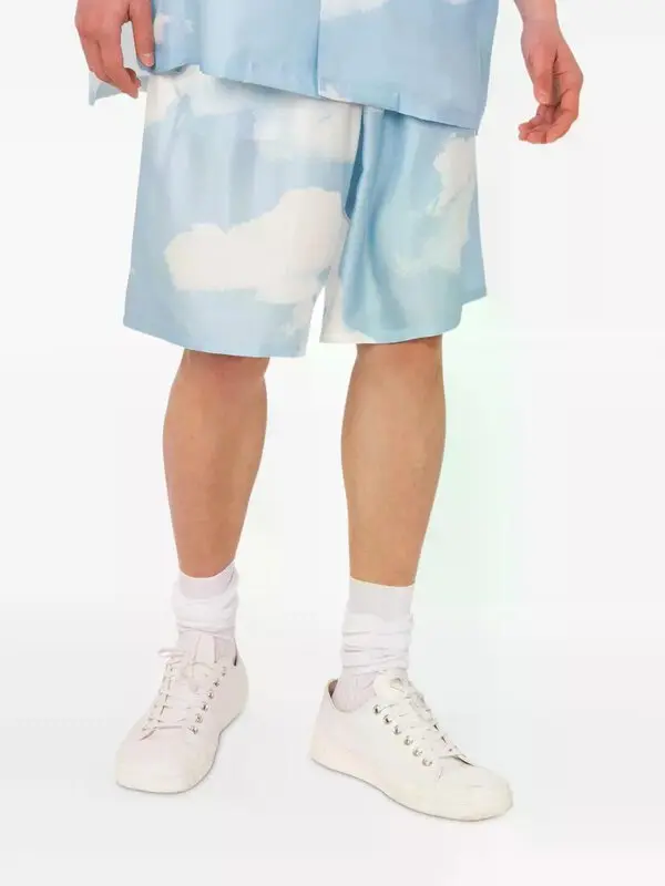 Moschino Cloud-print Shorts