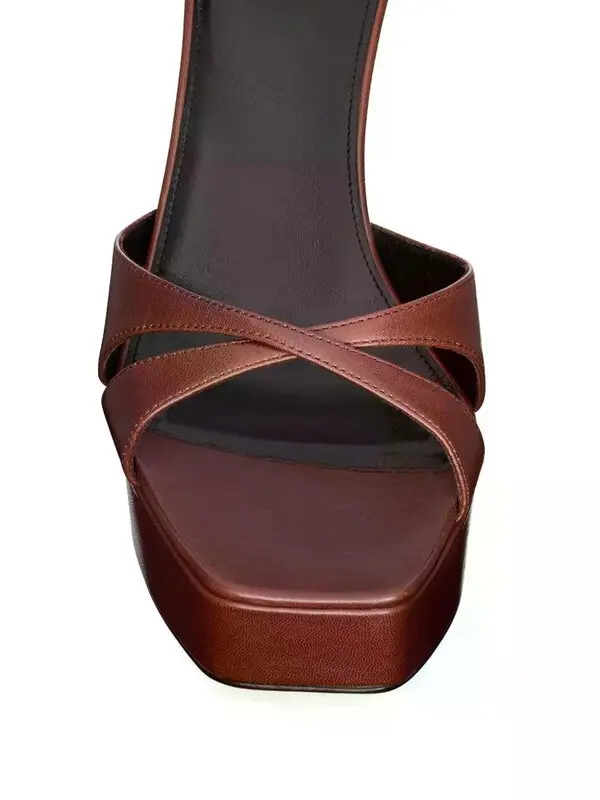 Saint Laurent 85mm Debbie Platform Sandals
