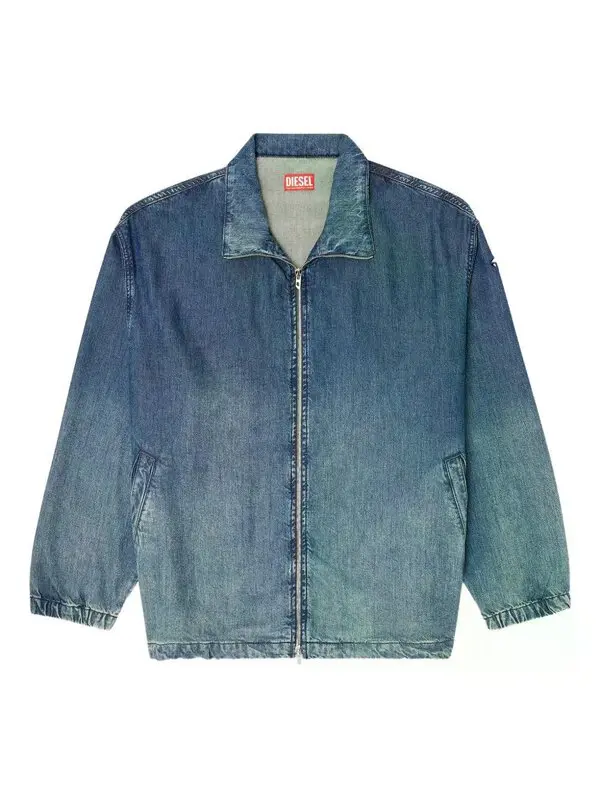 DIESEL® Zip-fastening Denim Jacket