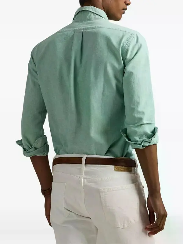 Polo Ralph Lauren Oxford Long-sleeve Shirt - Green