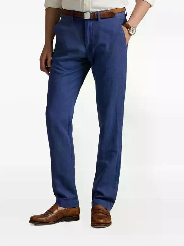 Polo Ralph Lauren Flat-front Trousers - Blue