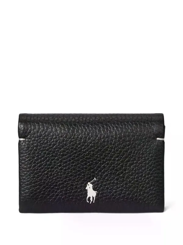 Polo Ralph Lauren Polo Play Pebbled Leather Wallet