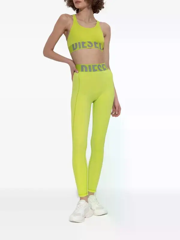 DIESEL® Adeline Logo-waistband Leggings