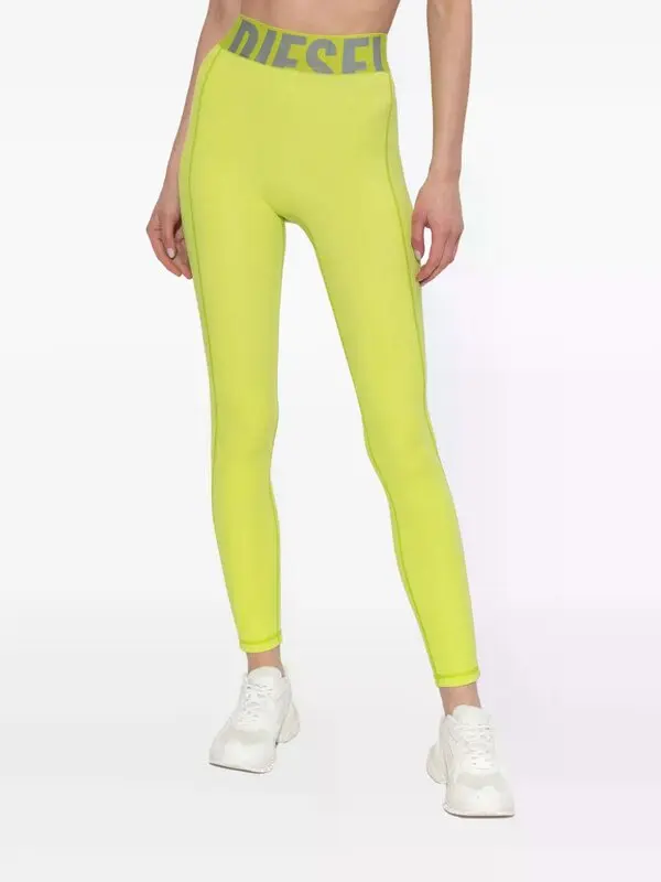 DIESEL® Adeline Logo-waistband Leggings