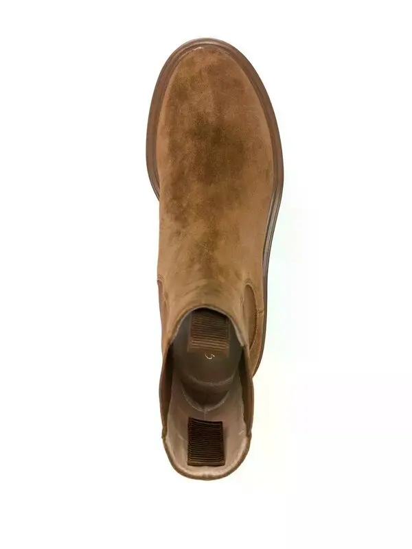 GIANVITO ROSSI Suede Chelsea Boots