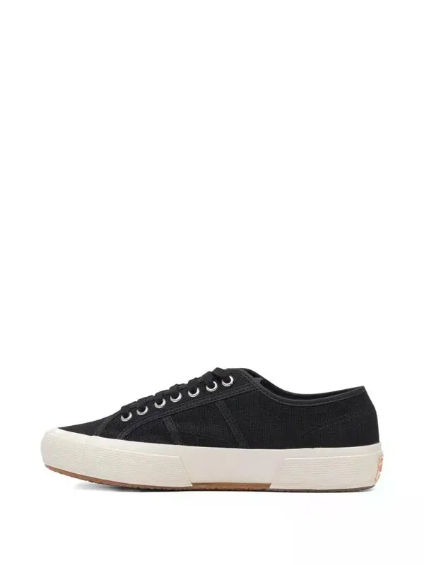 Superga Lace-up Canvas Sneakers - Black