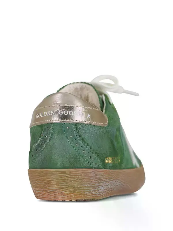 GOLDEN GOOSE Super-star Suede Sneakers - Green