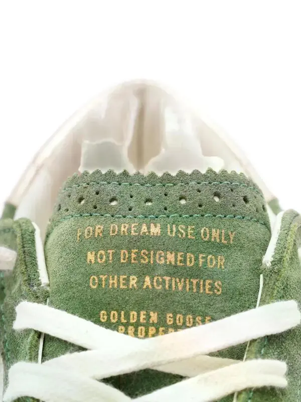 GOLDEN GOOSE Super-star Suede Sneakers - Green