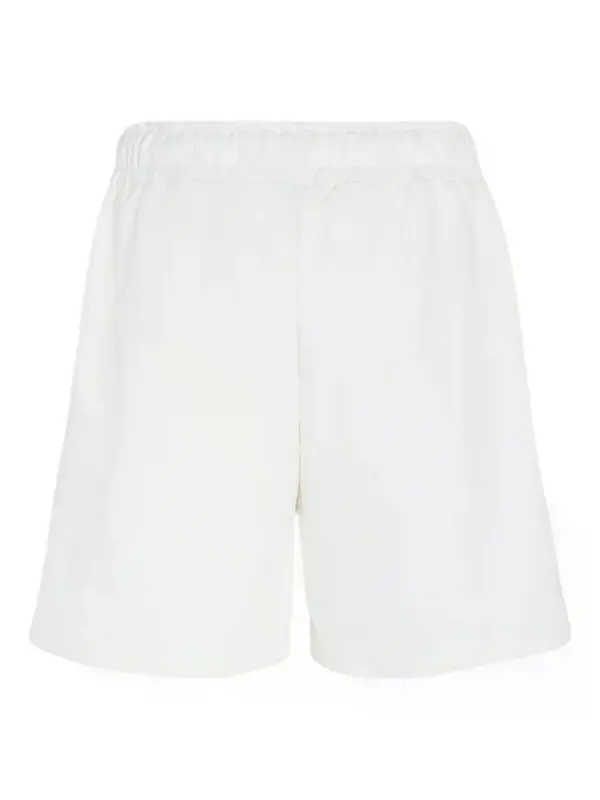 FAMILY FIRST Logo Drawstring Shorts - White