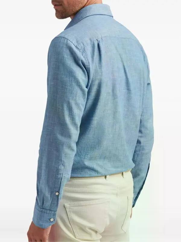 Peter Millar Chambray Button-up Shirt