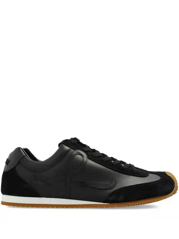 Loewe Ballet Runner 2.0 Leather Sneakers - Black