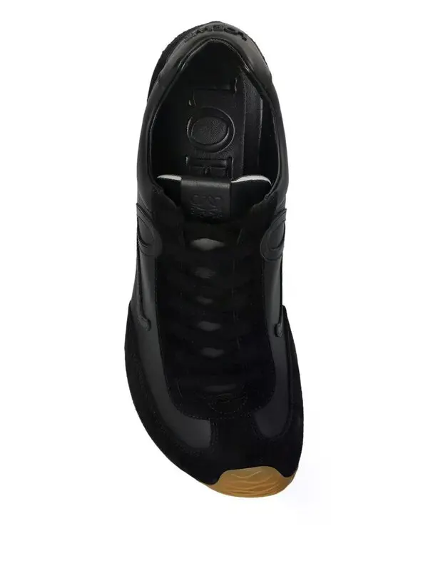 Loewe Ballet Runner 2.0 Leather Sneakers - Black