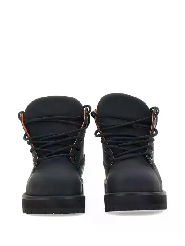 PDF Logo-plaque Platform Lace-up Boots