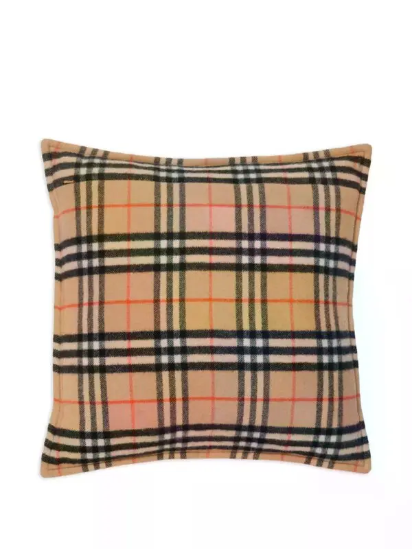 Burberry Check-pattern Cushion