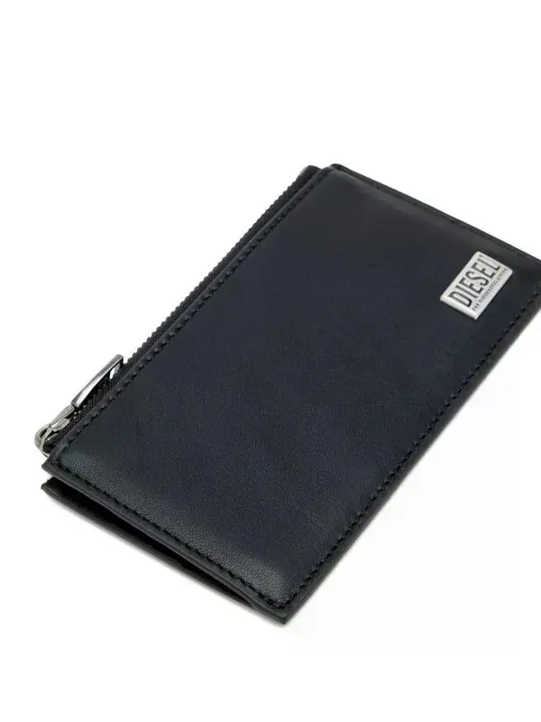 DIESEL® Biscotto Iii Logo-plaque Cardholder