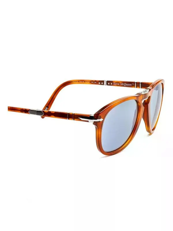 Persol Folding Round Sunglasses
