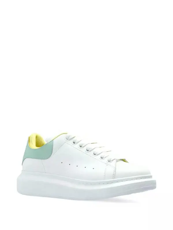 Alexander McQueen Oversized Leather Platform Sneakers