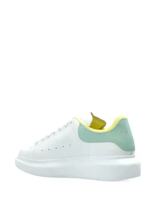 Alexander McQueen Oversized Leather Platform Sneakers