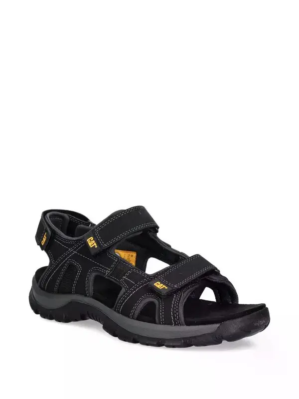 CATERPILLAR Giles Three-strap Sandals - Black