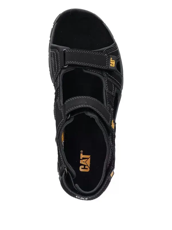 CATERPILLAR Giles Three-strap Sandals - Black