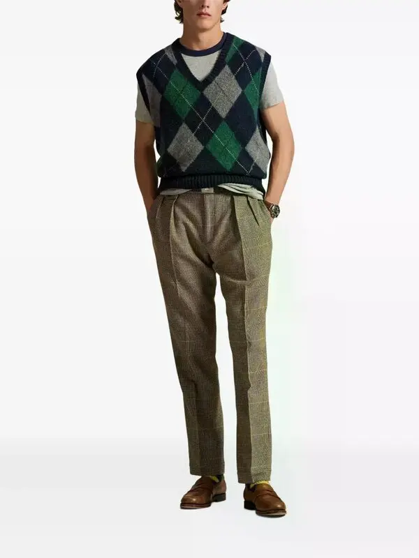 Polo Ralph Lauren Argyle-patterned Sleeveless Vest