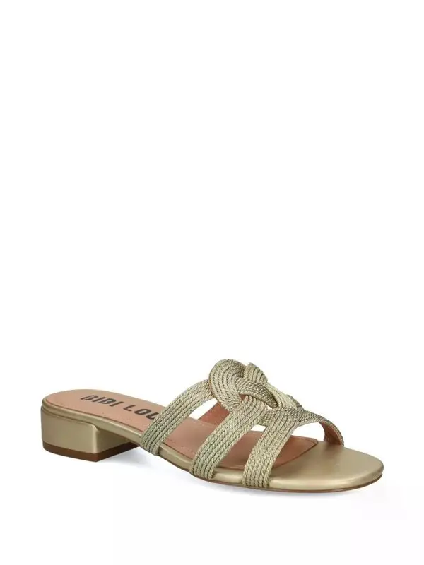 BIBI LOU Leather Slip-on Sandals