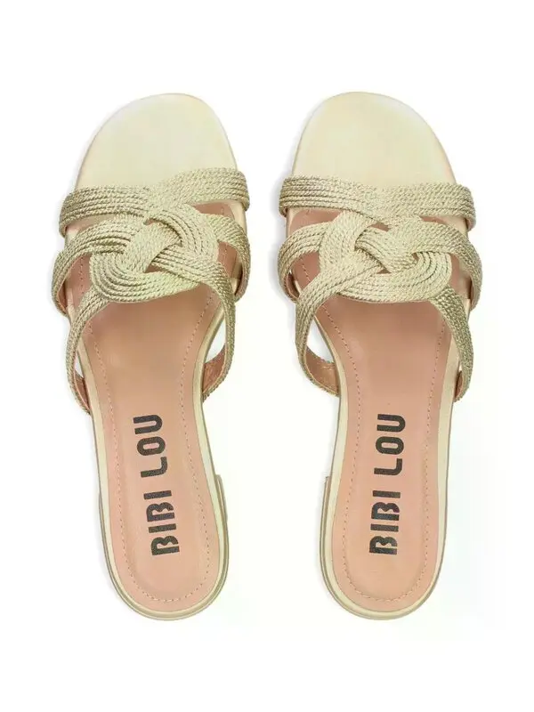 BIBI LOU Leather Slip-on Sandals