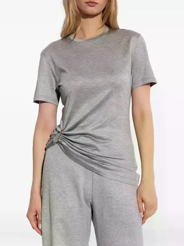 Versace Medusa-pin T-shirt - Grey