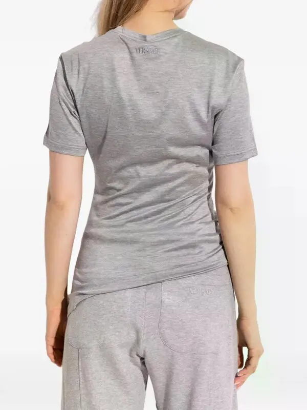 Versace Medusa-pin T-shirt - Grey