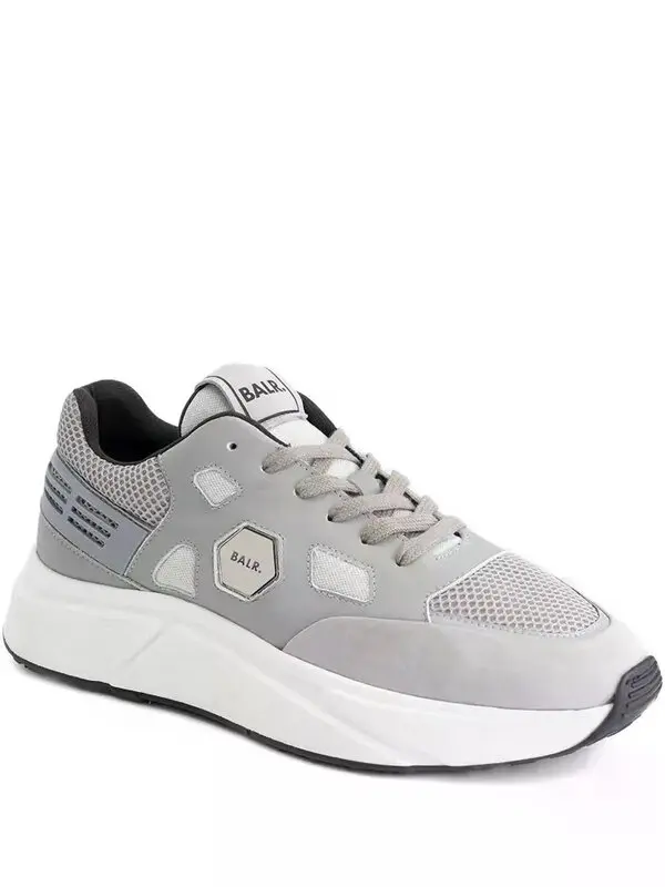 BALR. Mesh Panelled Sneakers - Grey