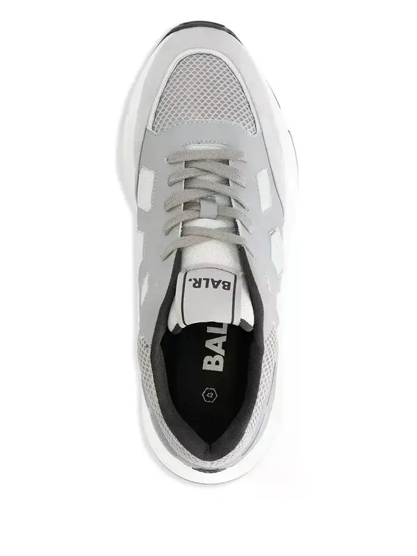 BALR. Mesh Panelled Sneakers - Grey