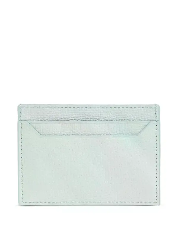 Loewe Anagram Leather Cardholder - Blue