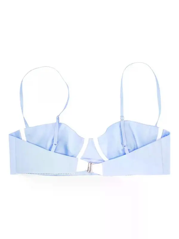 LA ROSE Underwire-cup Top - Blue