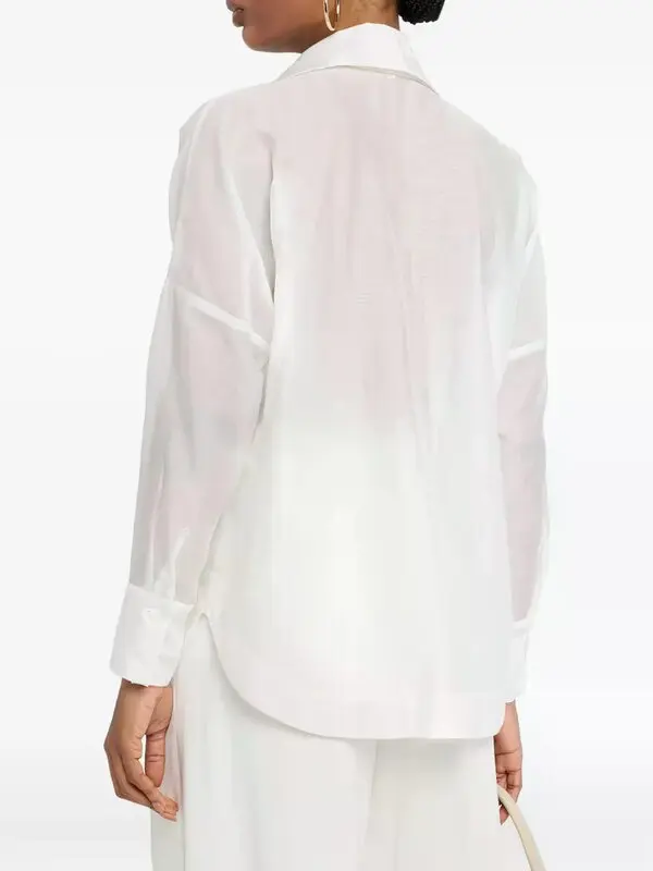 JBQ Pocket-detail Shirt - White